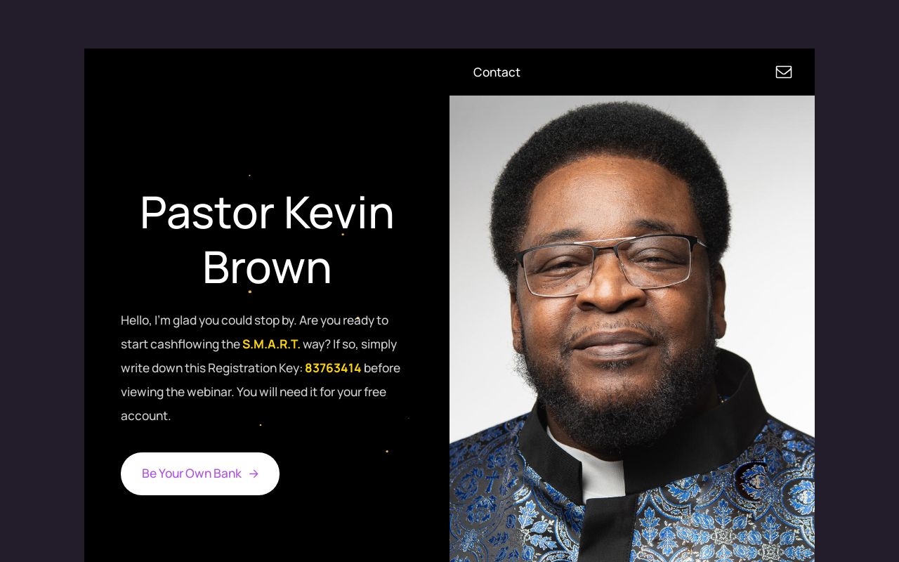 Connect with Pastor Kevin Connect with Pastor Kevin